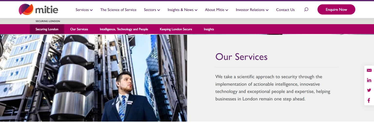 Top 10 Security Companies in London - London Business Blog